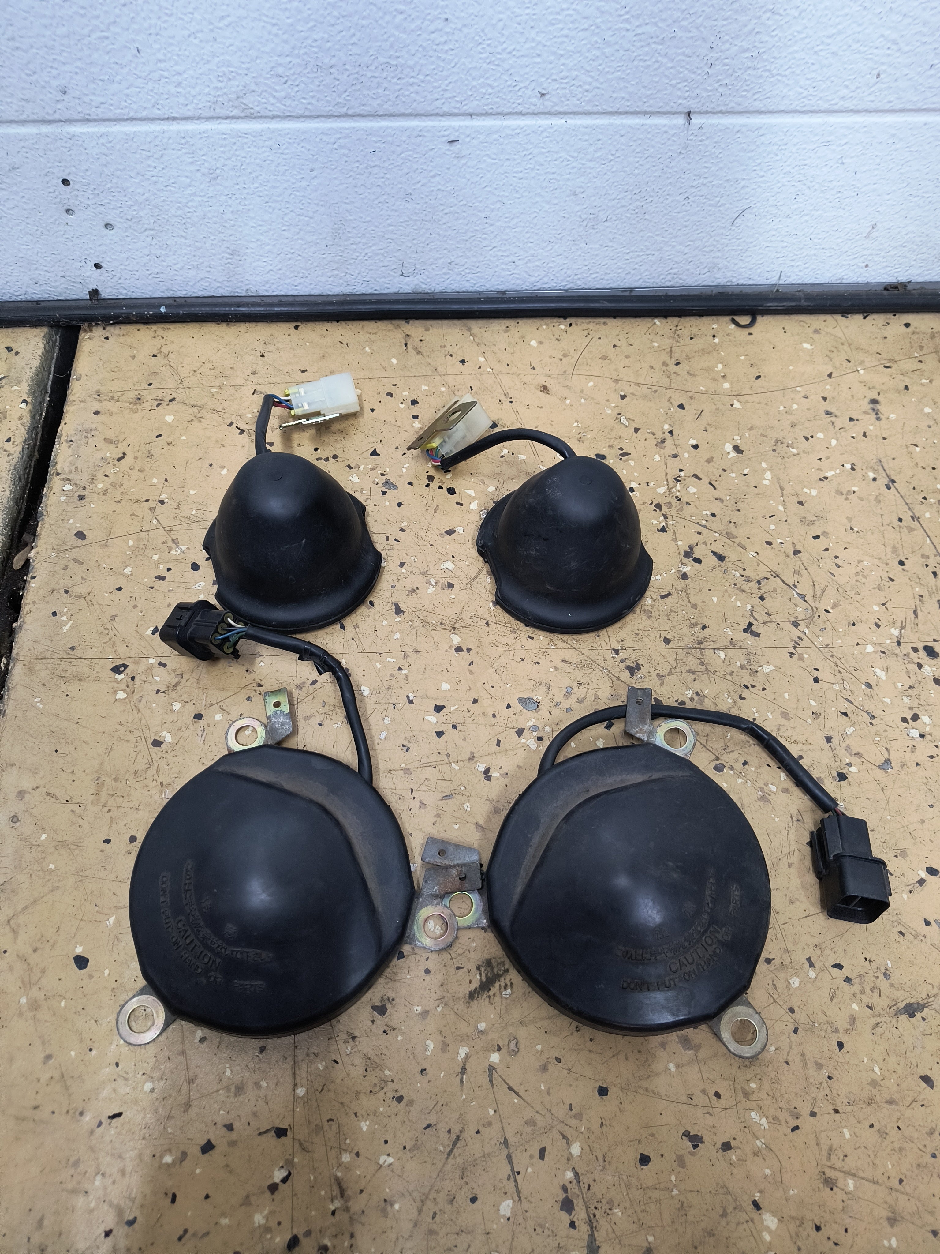 91-99 Mitsubishi 3000GT Dodge Stealth ECS Front and Rear Strut Caps ...
